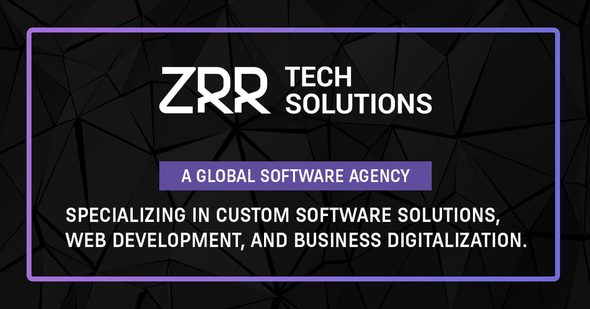 ZRR Tech Solutions | Leading Software Development Company